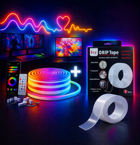 Luma 600 LEDs 5 m Multicolor Color Changing, Flickering, Steady String ...