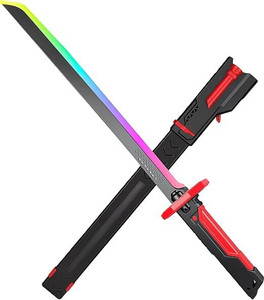 Bestie Toys LED Sword with Smoke & Spark Effects – 7-Color Light Blade ...