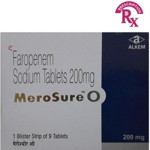 Merosure O 200 mg Tablet (9 Tab) Price in India - Buy Merosure O 200 mg ...