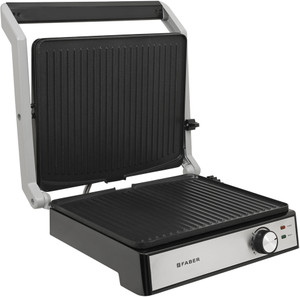 FABER by Faber Panini Maker FTG 2200W 3IN1 SS BK Grill Sandwich Maker ...