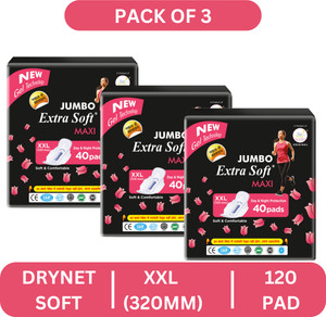 Extra Soft Maxi Care Day & Night Protection| Leak-proof (XXL)(Pack of ...
