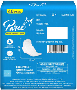 Paree Sanitary Pad Online in India at Best Prices | Flipkart
