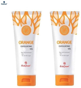 HUDAQUEEN Whitening Orange Exfoliating Gel for Skin Whitening - Evens ...