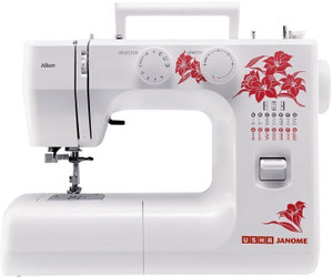 USHA Allure DLX Electric Sewing Machine 21 built-in stitches 860 SPM 2 ...