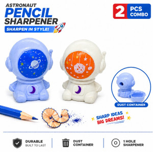 Flipkart.com | Shree shyam store Astronaut Pencil Sharpener with Dust ...