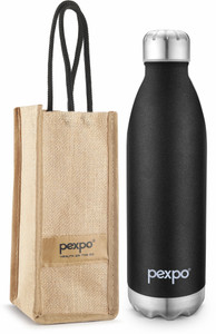 Go24 Electro 1800, Hot & Cold thermosteel Water Bottle with Jute-bag ...