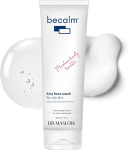 Dr.maslow Beclaim Moroccan De-tan Brightening Airy face wash for oily ...
