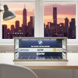 Art Monk Premium Luxury Car Diorama Display Case with LED Lighting ...