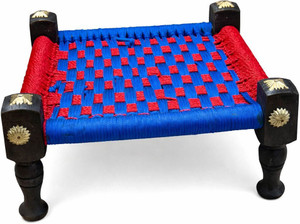 Santarms Rajasthani Wooden Machiya Piddha Mudda Khatli Chair Stool ...