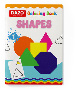 basic shapes coloring book