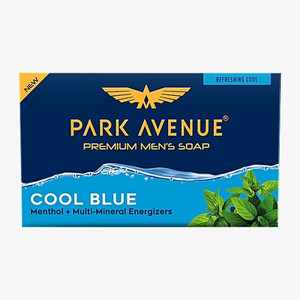 PARK AVENUE Cool Blue Premium Bathing Soap for Deep Clean Feel and ...