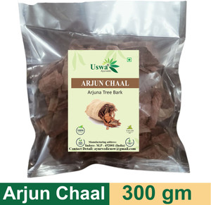 Uswa Ayurvedic Natural Arjun Chal Sabut (Arjuna Bark), Spice for Daily ...
