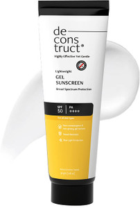 deconstruct Sunscreen - SPF SPF 50 PA++++ Lightweight Gel Sunscreen ...