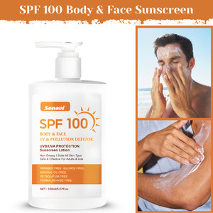 Sonavi Sunscreen - SPF 100 Soft Touch Sun Protect Lotion SPF 100 ...