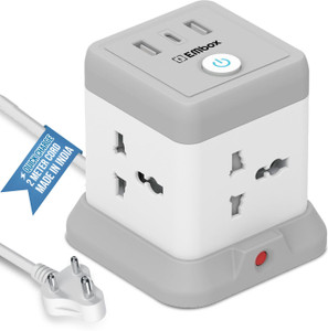 EMBox Cube Power Extension Cord 2500W with USB-C Port Heavy Duty 4 ...