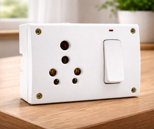 HexaGear 16 Amp Heavy Duty Switch Board Box for Air Conditioner Fridge ...