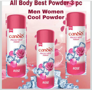 New Candid Prickly Heat Skin Infection Itching Fungal Rose Cool powder ...