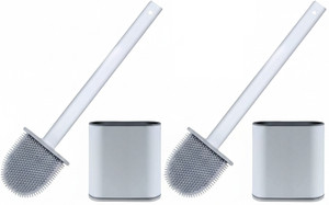 modishshoppe Toilet Brush with Holder Stand for Western and Indian with ...