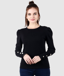 Black Top Full Sleeve - Buy Black Top Full Sleeve online at Best Prices ...
