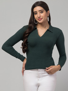 Collar Tops - Buy Collar Tops online at Best Prices in India | Flipkart.com