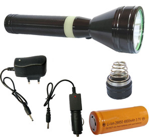 CICASTO Rechargeable LED Torch with Long Beam Distance and Bright Light ...