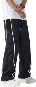 QUTUN Striped Men Grey Track Pants - Buy QUTUN Striped Men Grey Track ...