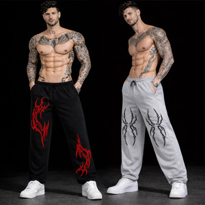 Boxman Printed Men Black, Grey Track Pants - Buy Boxman Printed Men ...