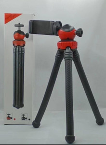 THEMRCREATIOn red black Gorilla Tripod with Head Capacity Flexible cvb2 ...
