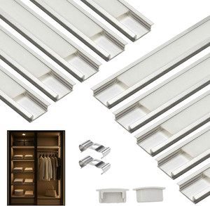 AluBrightline AL-Conciled (18X06)MM Aluminum 1meter Led Profile Channel ...