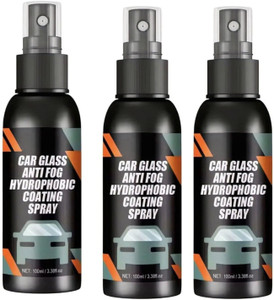 Vixora Car Glass Anti Fog Hydrophobic Coating Spray(Pack 3) Liquid ...