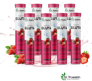 Dr. Trueskin Bioactive Gluta Fizzy (Strawberry Swirl) With Skin ...