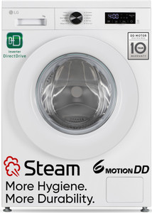 LG 7 kg 5 Star, Allergen free with Steam, Inverter Direct Drive - Less ...