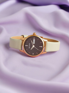 Titan Lagan 2021-22 Titan Lagan with Day & Date Brown Dial Beige ...