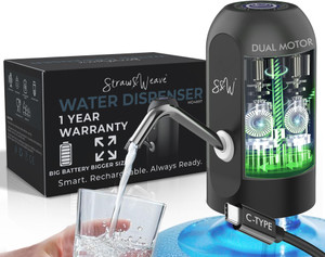 Straw&Weave C-Type Automatic Water Dispenser Pump for 20 Litre 1 Year ...