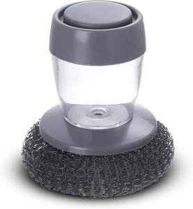 SVIJALZONE Automatic Soap Dispensing Dish Scrubber Brush for Tough ...