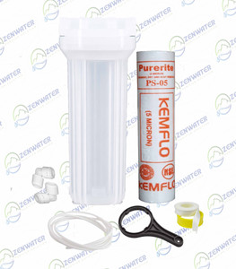 ZENWATER Transparent Housing Kit with 10inch kemflo Filters ...