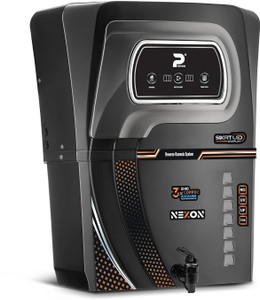 proven ISI Approved Nexon Water Purifier LED Indicators Black Zinc ...