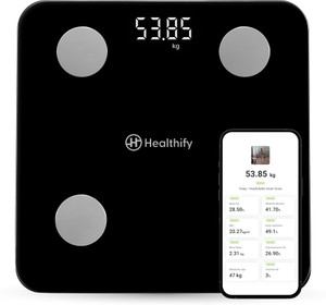 Healthifyme Smart Scale | Track 21+ Key Body Metrics | Data Driven ...