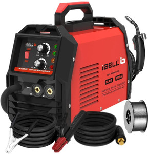 iBELL IBL M200-105 MAG/MMA 2-in-1 200A Welder,Flux Cored Wire Gasless ...