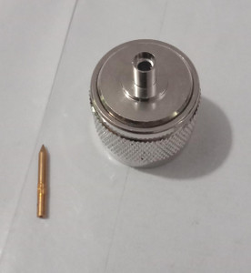 RFCONNECTORHOUSE N M RG 217 CLAMP N Male, Right Angle, Wire Connector ...