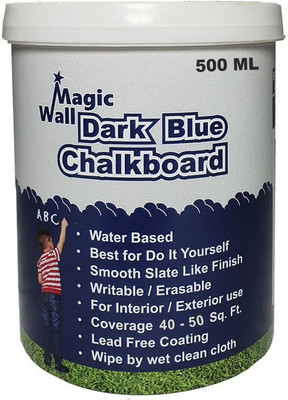 Blue Chalkboard Paint