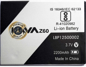 Lava z60 battery store