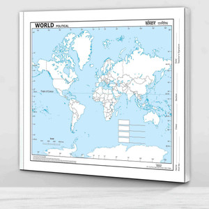 World Political Map Blank With Latitudes Map Of The World Outline