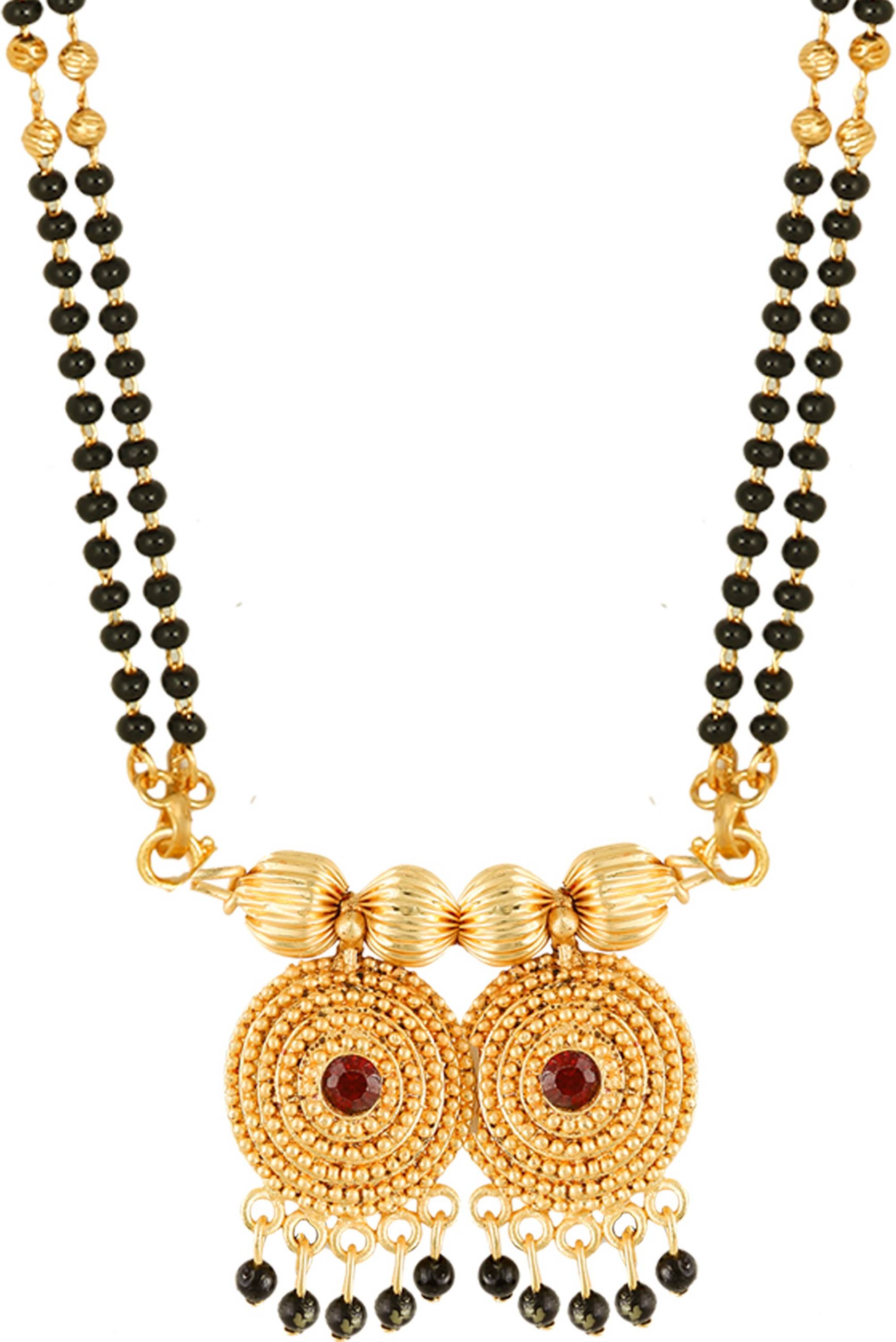 MEENAZ Mangalsutra Tanmaniya Nallapusalu South Temple Maharashtrian ...