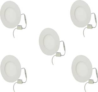 GALAXY 6 watt LED Round Slim Panel White Light False Ceiling POP ...