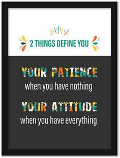 Motivational Quotes Frame for Office Wall School Study Room College ...