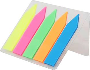 Flipkart.com | HOTCHPOTCH Arrow flag 25 Sheets Sticky Note, 5 Colors