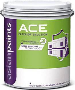 Asian Paints Ace Exterior 10L White Emulsion Wall Paint Price in India ...