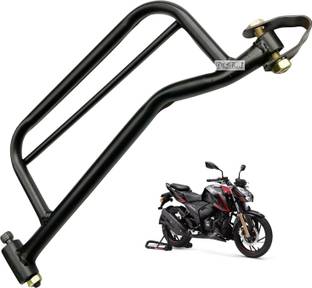 Dhe Best Bike Rear Passenger Foot Rest Black Compatible Tvs Apache Rtr ...