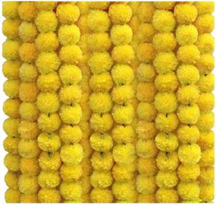 The Phool Mala Artificial Genda Phool, Toran, Marigold Flower ...